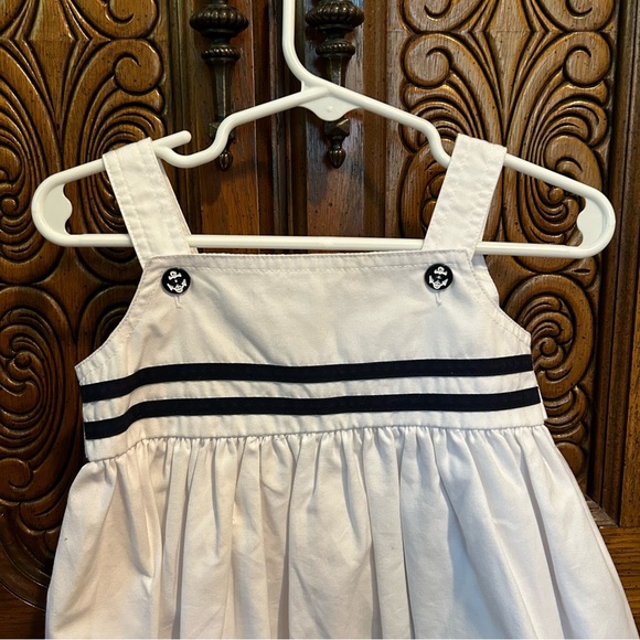 Good Lad | Dresses | Vintage Goodlad White Navy Blue Sailer Dress ...